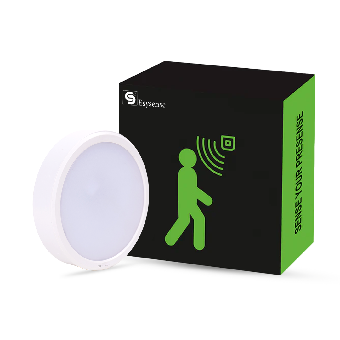 Buy 10W Motion Sensor LED Round Panel Light – Auto On/Off, Smart ...