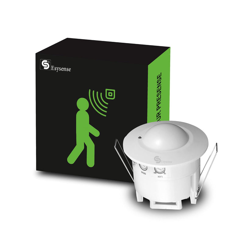Microwave Motion Sensor | 360° Recessed Ceiling-Mounted Motion Sensor